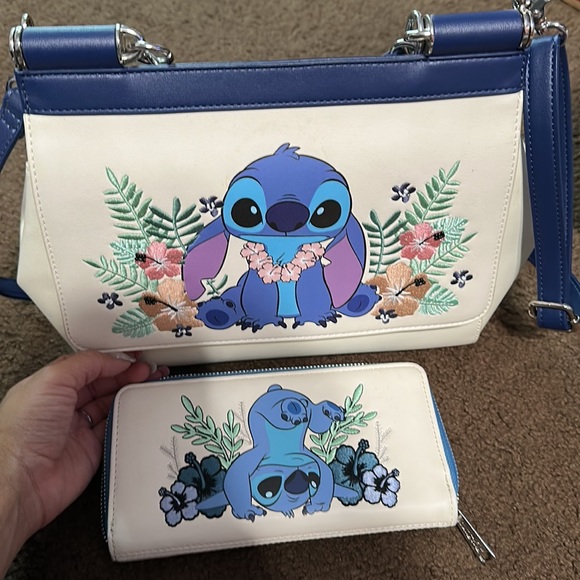 Loungefly | Bags | Disney Loungefly Stitch Purse | Poshmark
